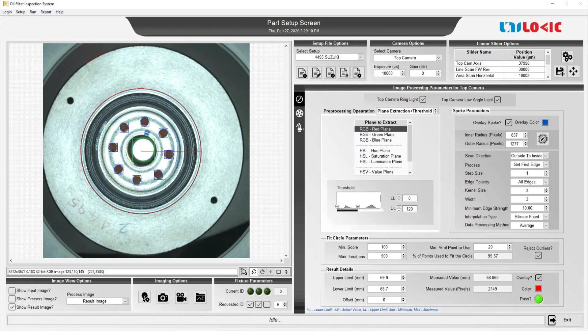 Oil Filter Inspection System | High-Speed Machine Vision for Defect ...