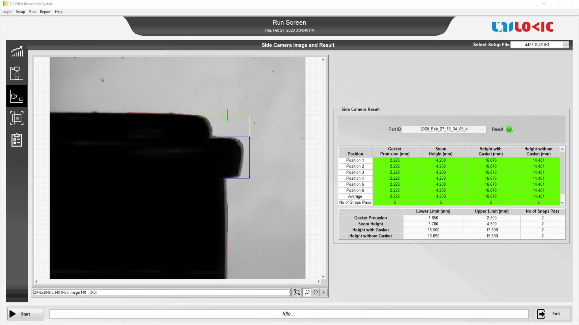 Oil Filter Inspection System | High-Speed Machine Vision for Defect ...